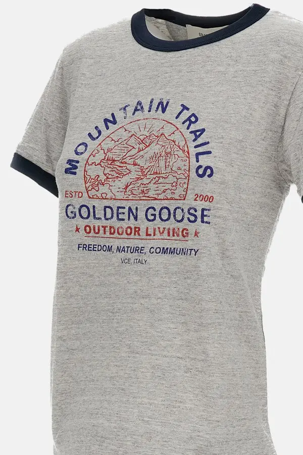 GOLDEN GOOSE Graphic T Shirt