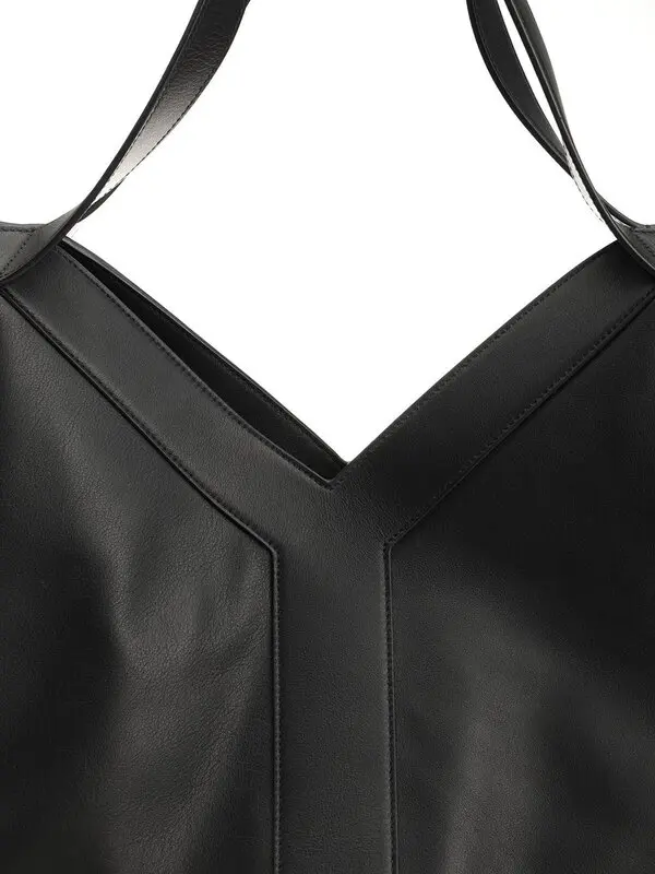 Saint Laurent Y Leather Tote Bag - Black