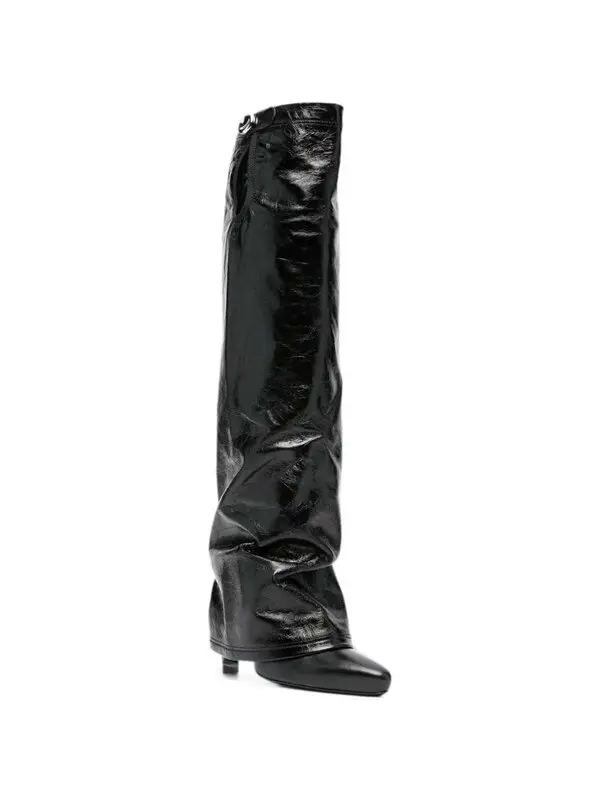 Attico Leather Boots