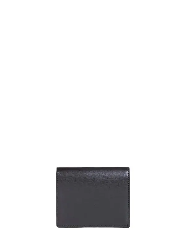 TOTEME Black T-lock Card Holder - Multicolor