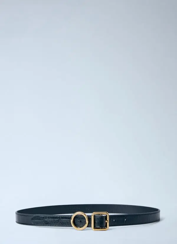 Jacquemus La Ceinture Regalo Fine Belt - Black