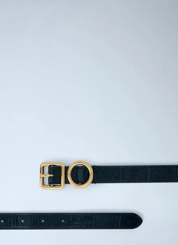 Jacquemus La Ceinture Regalo Fine Belt - Black