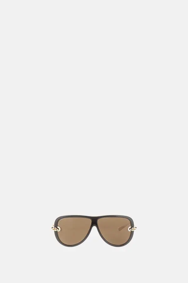 Bottega Veneta Aviator Knot Sunglasses - Multicolor