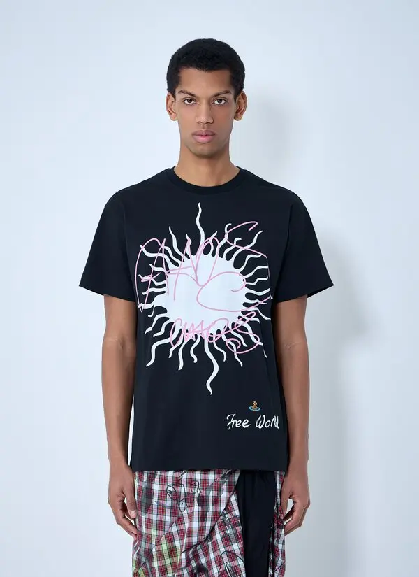 VIVIENNE WESTWOOD Sun Classic T-shirt - Black