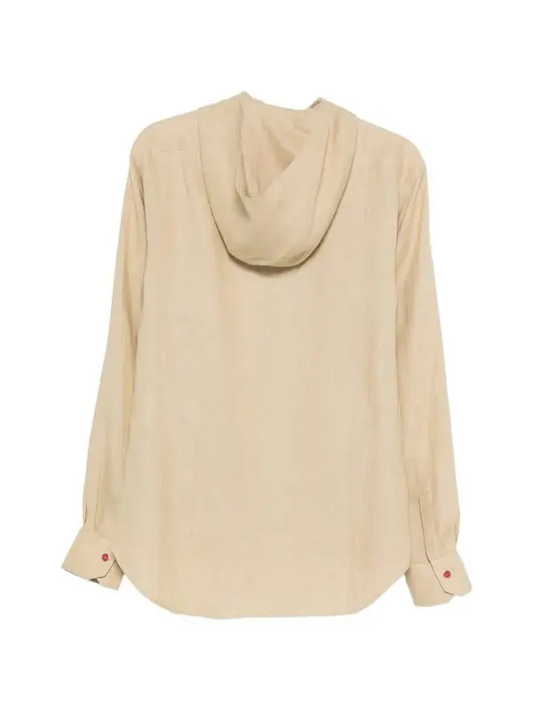 Kiton Hooded Shirt