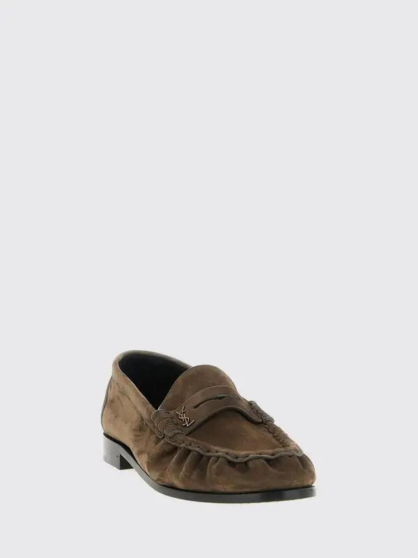 Saint Laurent Le Loafer Suede Loafers