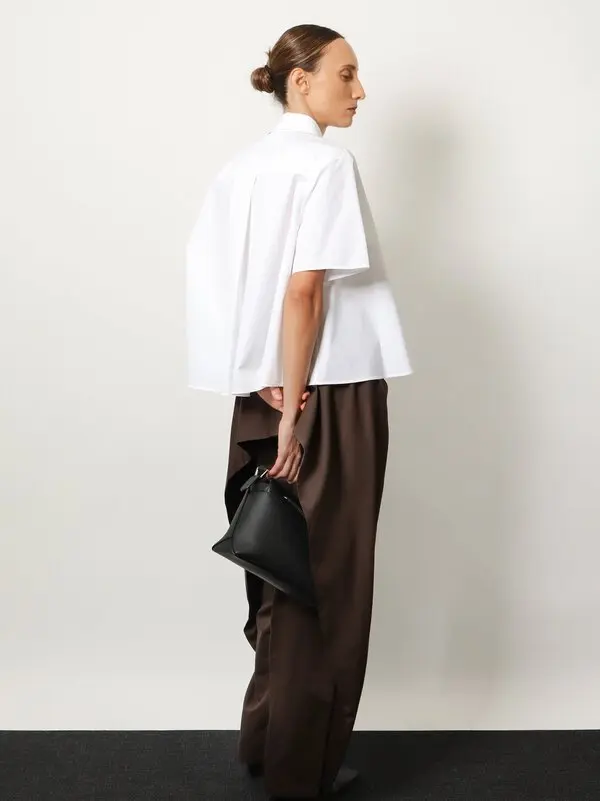 Loewe Cotton And Silk Blend Trousers
