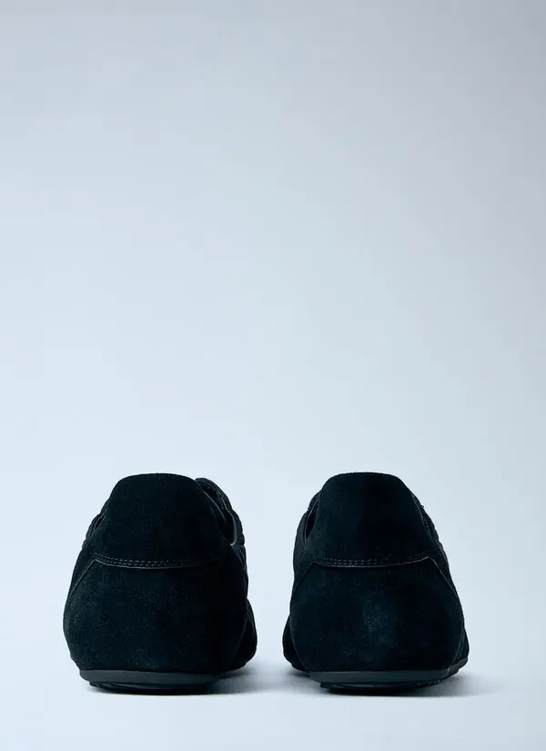 Rick Owens Suede-trimmed Sneakers - Black