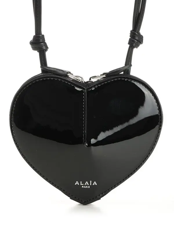 Alaïa Le Cœur Mini Bag - Black
