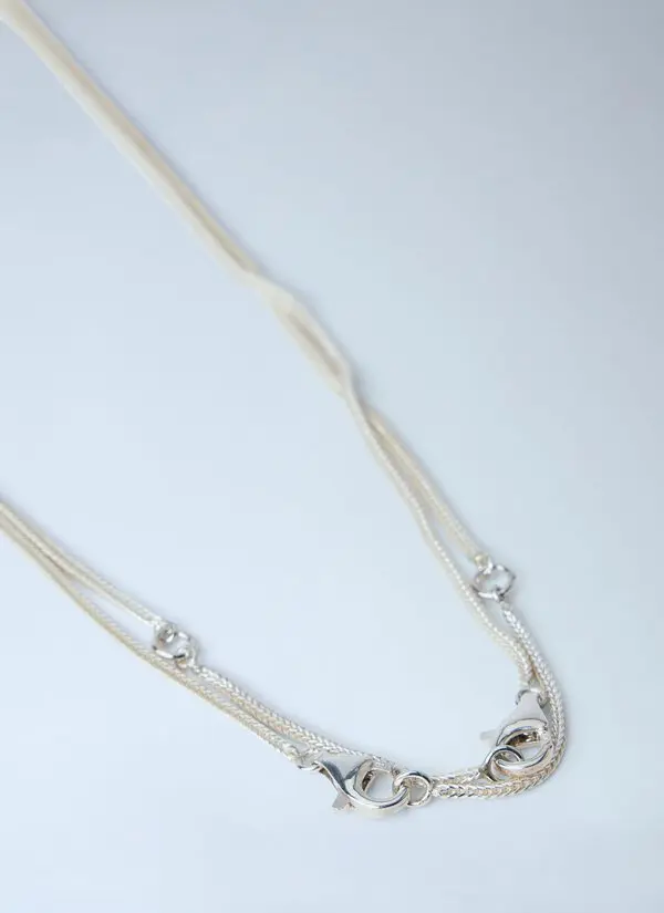 Our Legacy Riddle Padlock-detail Necklace