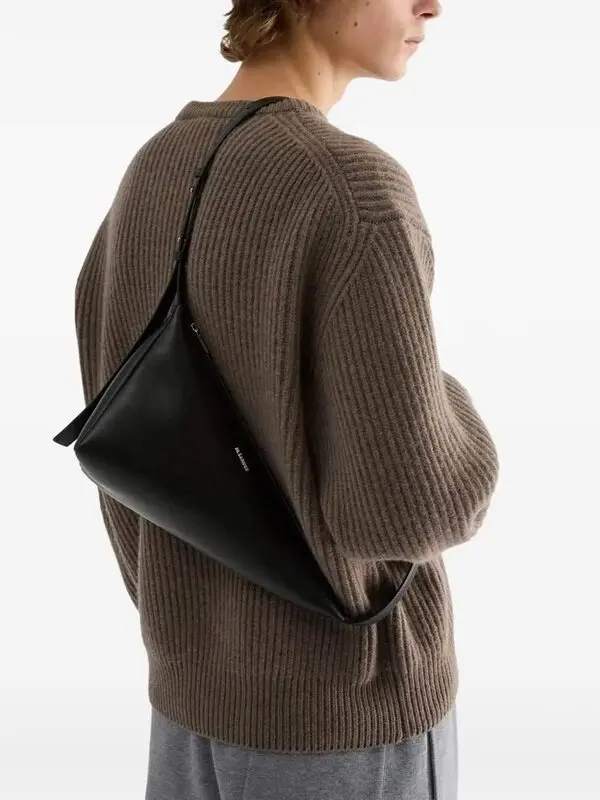 JIL SANDER Triangular Crossbody Bag