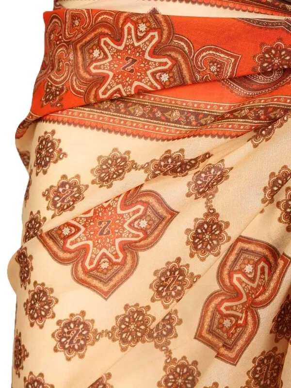 Zimmermann Printed Cotton Pareo