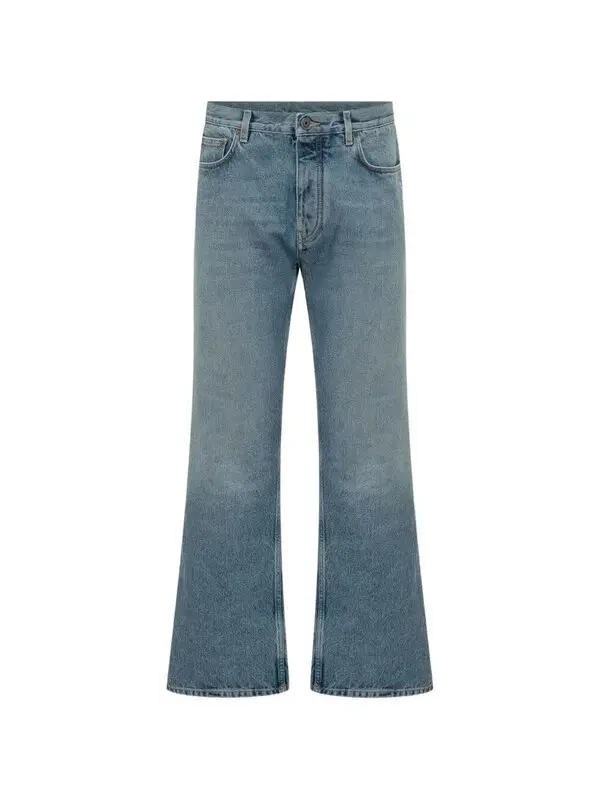 Off-White Half Arrow` Slim Relax Jeans - Multicolor