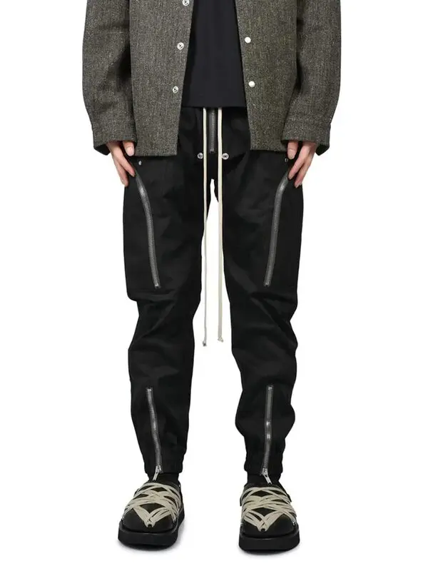 Rick Owens Heizer Cargo Pants - Black