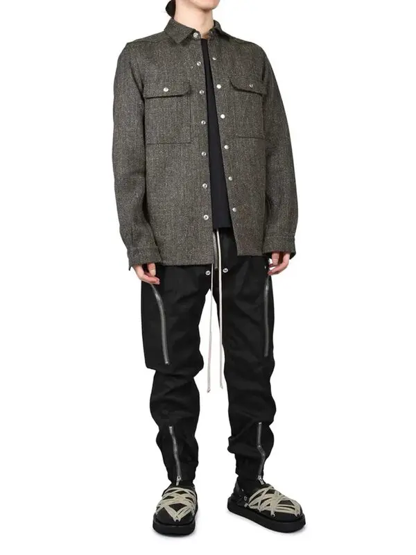 Rick Owens Heizer Cargo Pants - Black