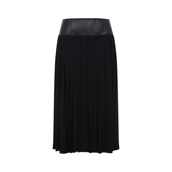 Alaïa Belt Midi Skirt