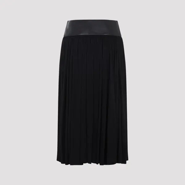Alaïa Belt Midi Skirt
