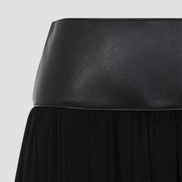 Alaïa Belt Midi Skirt