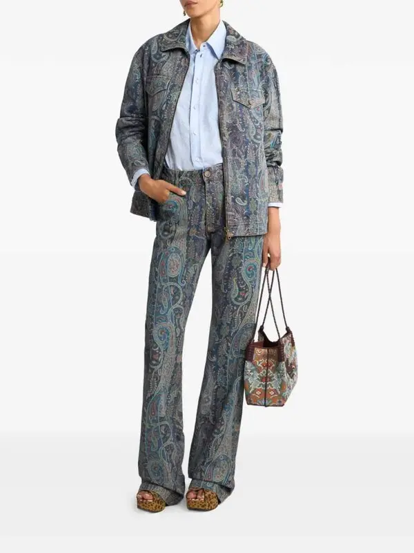 Etro Flared Denim Jeans