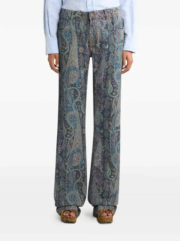 Etro Flared Denim Jeans