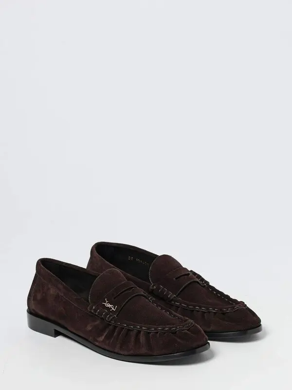 Saint Laurent Le Loafer Suede Loafers
