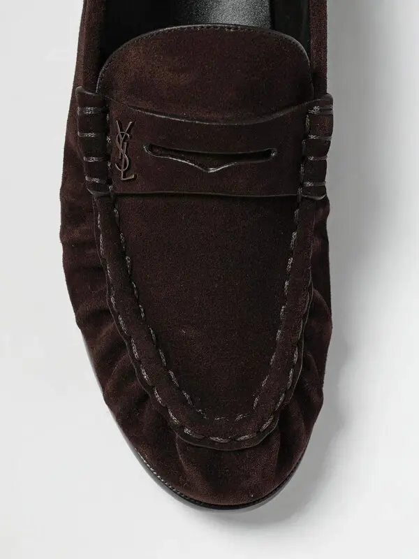 Saint Laurent Le Loafer Suede Loafers