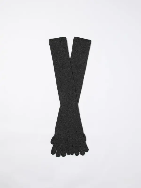 Max Mara Cashmere Gloves - Gray