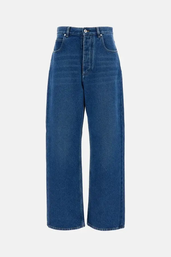 Bottega Veneta Wide Leg Jeans - Multicolor