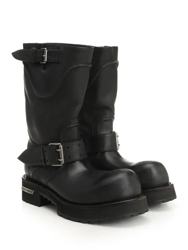 Balenciaga Venom Leather Boots