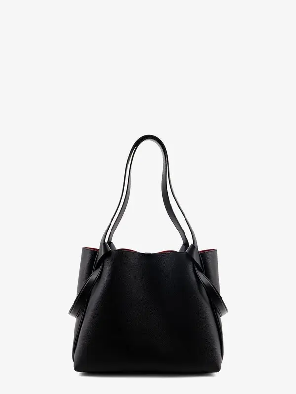 CHRISTIAN LOUBOUTIN Bettina Leather Shoulder Bag - Black