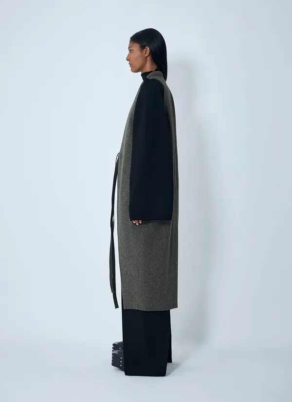 Rick Owens Wool Draped Waistcoat
