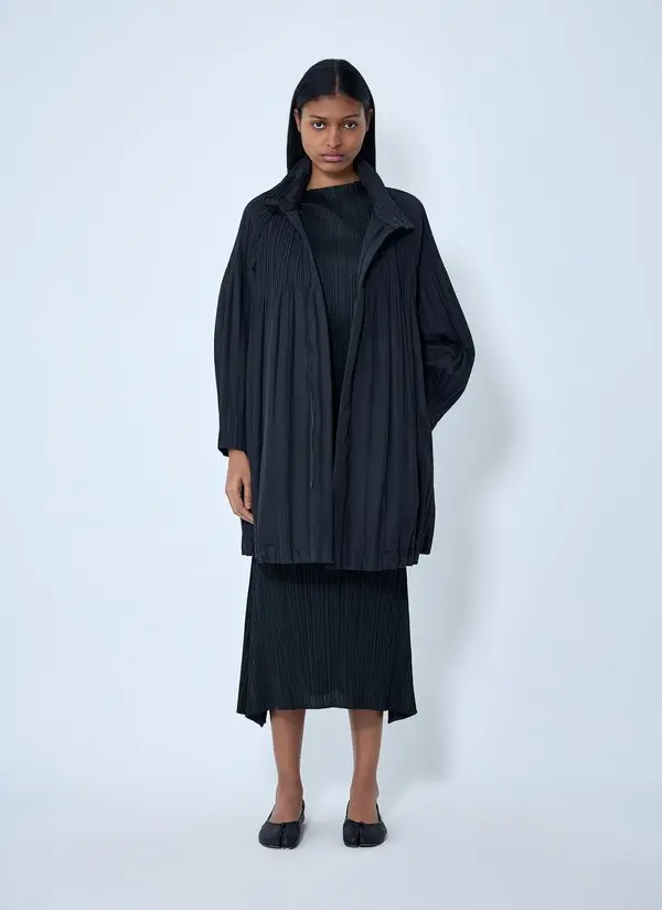Issey Miyake High-neck Coat