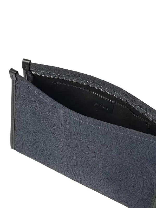Etro Jacquard Nylon Pouch