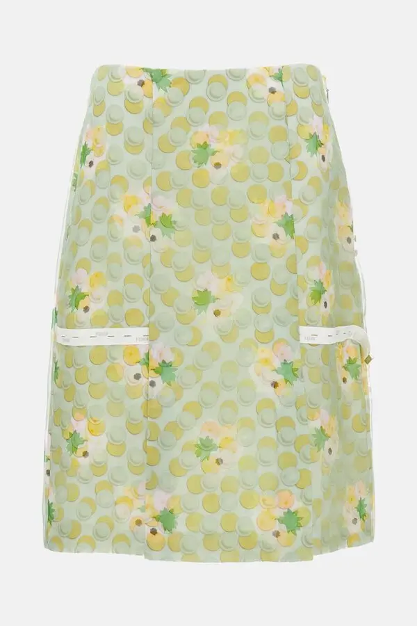 Fendi Organza Skirt - Multicolor