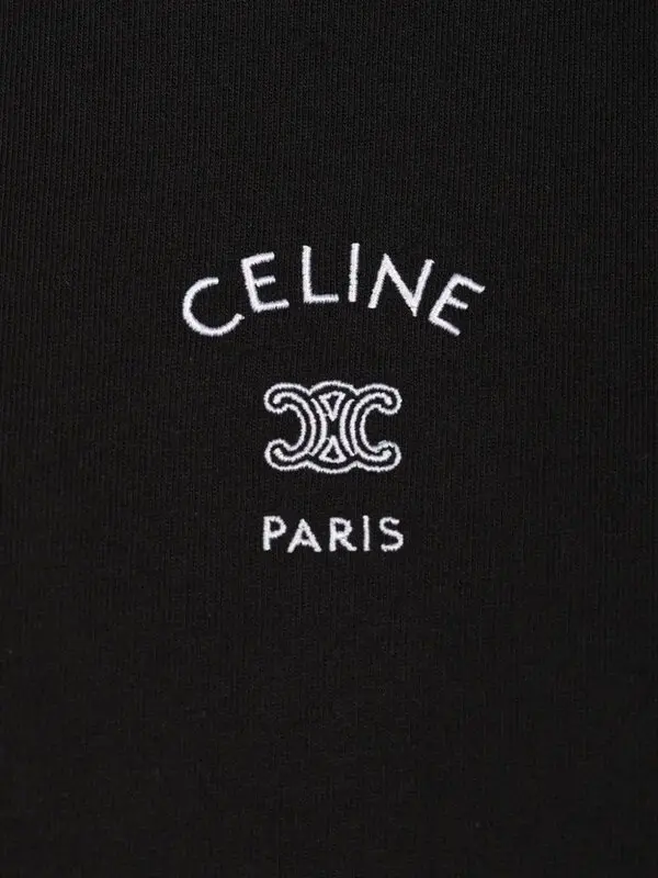 Celine Cotton Jersey T-shirt