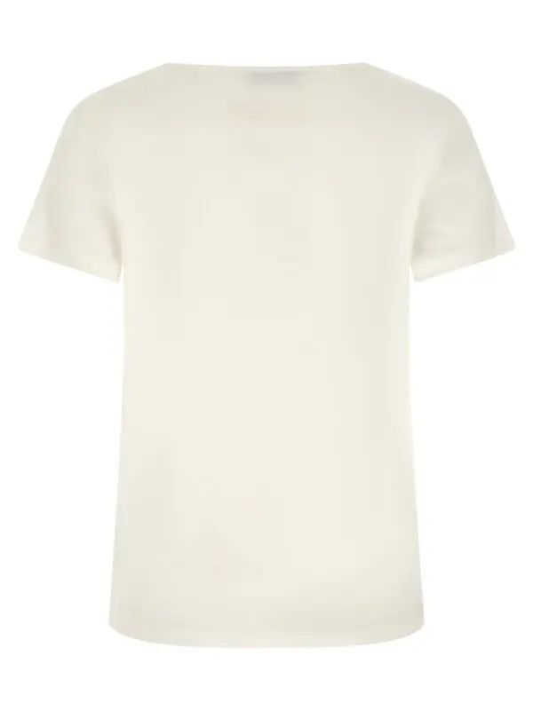 Max Mara Cotton Jersey T-shirt - White