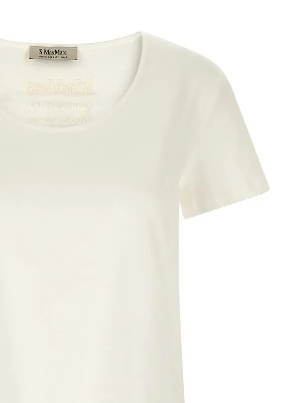 Max Mara Cotton Jersey T-shirt - White
