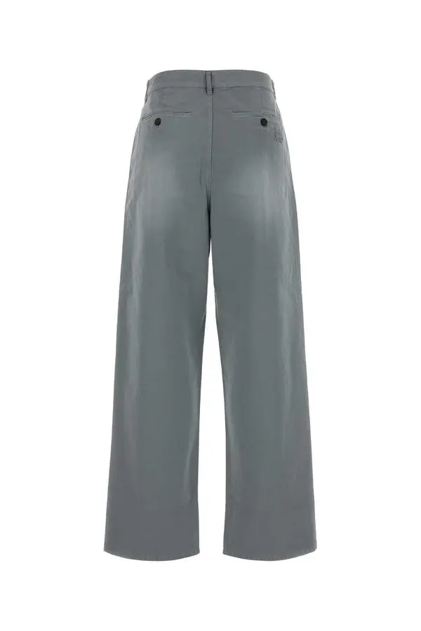 Miu Miu Twill Pant - Gray