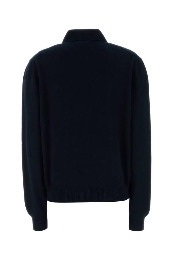 Miu Miu Cashmere Polo Shirt - Blue