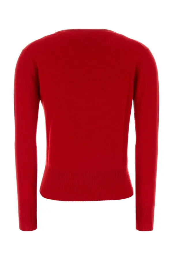 Miu Miu Cashmere Sweater - Red