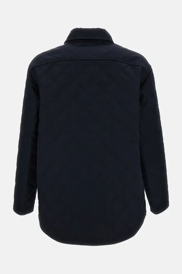 A.p.c. Georges Quilted Wool Blend Jacket