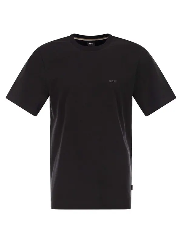 BOSS Cotton Jersey T-shirt With Logo
