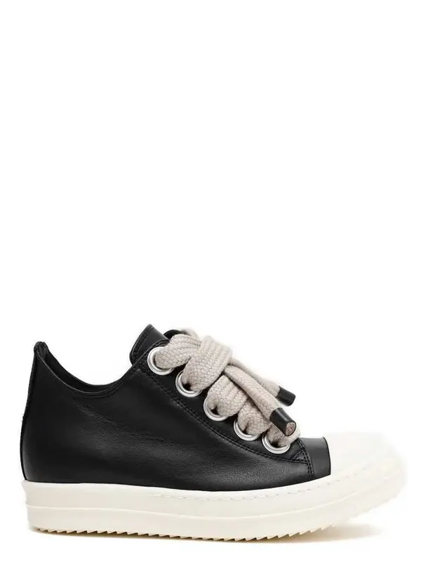 Rick Owens Jumbolace Low Sneakers - Black