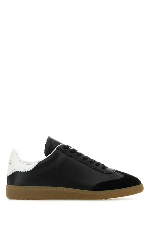 Isabel Marant Étoile Leather Bryce Sneakers - Black