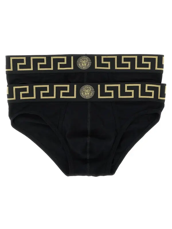 Versace Greca' 2-pack Briefs Set
