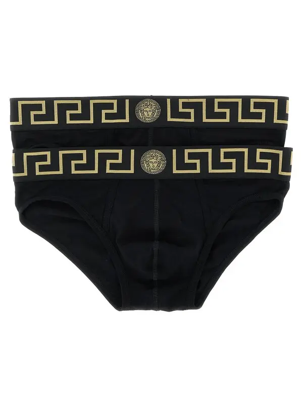 Versace Greca' 2-pack Briefs Set
