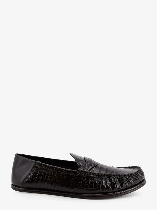 TOM FORD Crocodile-print Leather Loafers - Multicolor