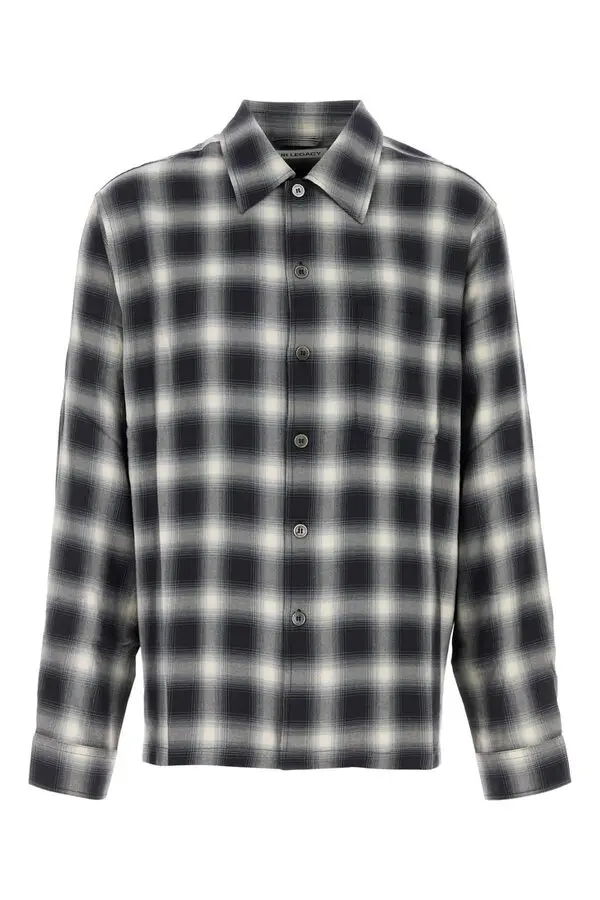 Our Legacy Embroidered Viscose Oversize Shirt - Multicolor