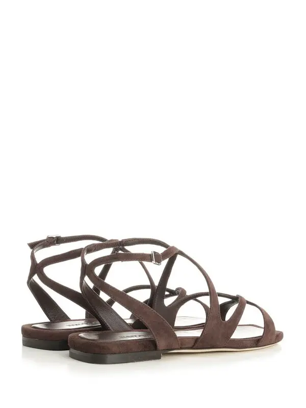 JIMMY CHOO Ayla Flat - Brown