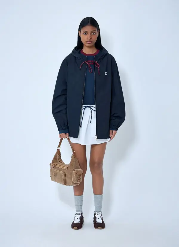 Miu Miu Hooded Zip Jacket